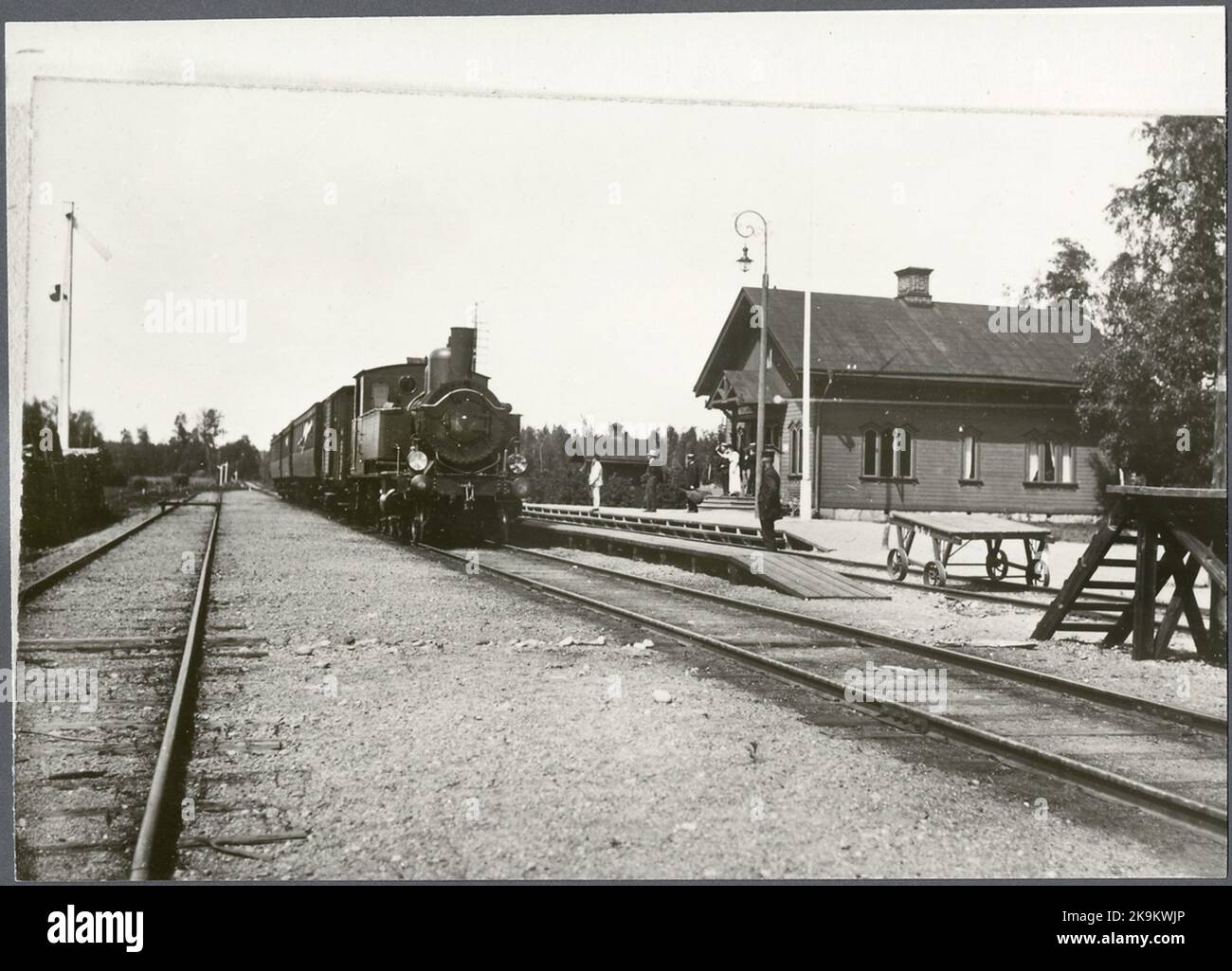 The traffic area was built by NRSLJ 1895. The station house has since ...
