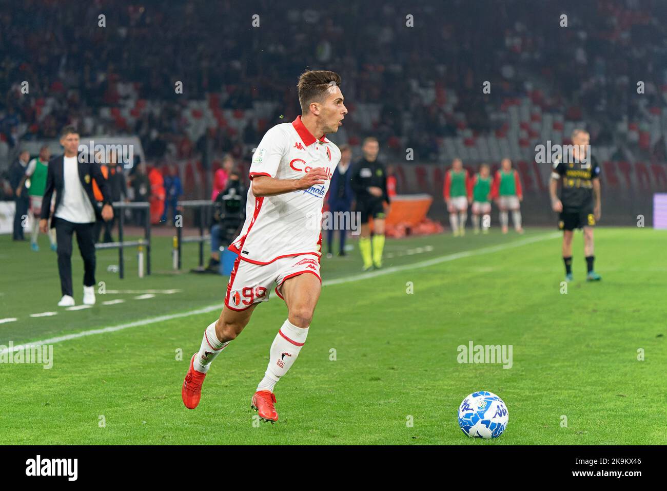 San Nicola stadium, Bari, Italy, October 28, 2022, Alessandro Mallamo ...