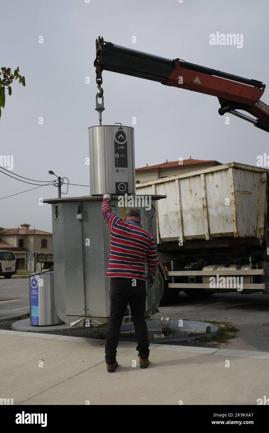 Emptying container hi-res stock photography and images - Alamy