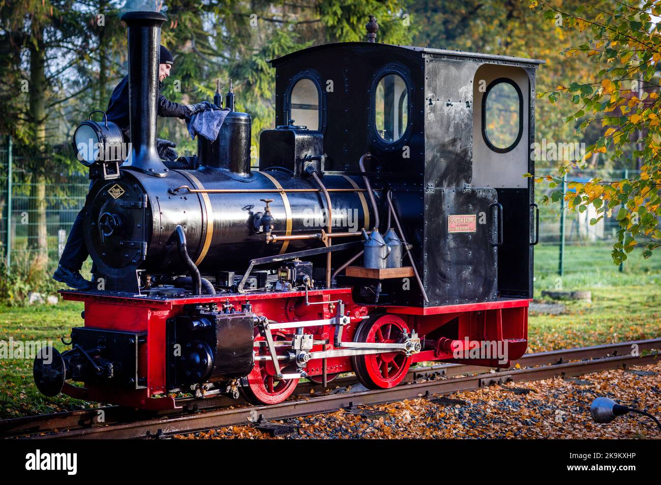 29 October 2022, Mecklenburg-Western Pomerania, Klütz: Stoker Nils ...