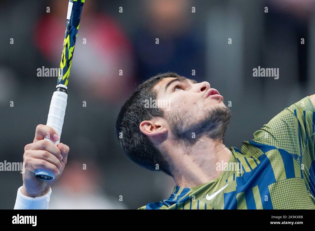 Carlos alcaraz serve hi-res stock photography and images - Alamy