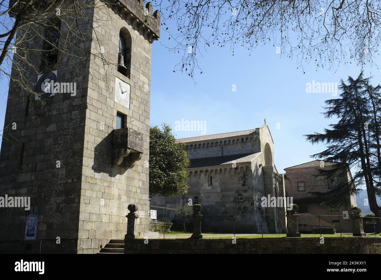 Mosteiro do Salvador de Paço de Sousa, Portugal Stock Photo - Alamy