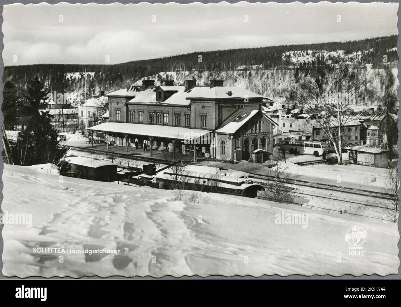 Sollefteå Railway Station Stock Photo - Alamy