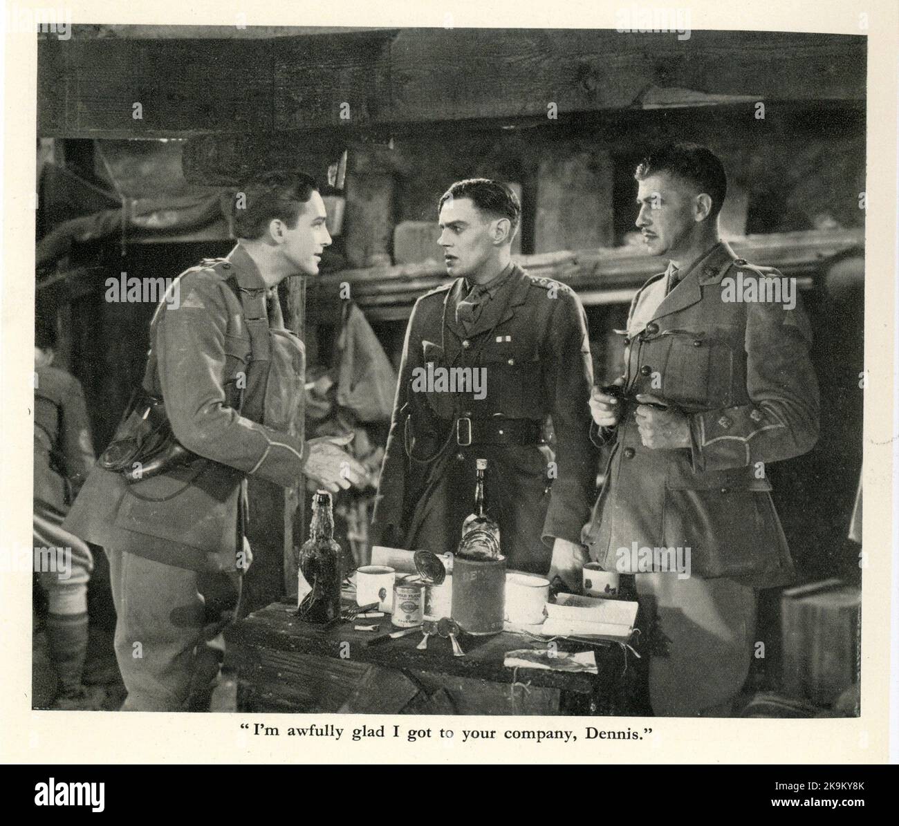 DAVID MANNERS COLIN CLIVE and IAN MACLAREN in JOURNEY'S END 1930 ...