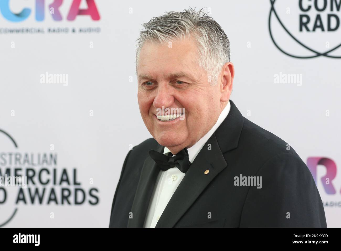 Sydney, Australia. 29th October 2022. Ray Hadley arrives on the red ...