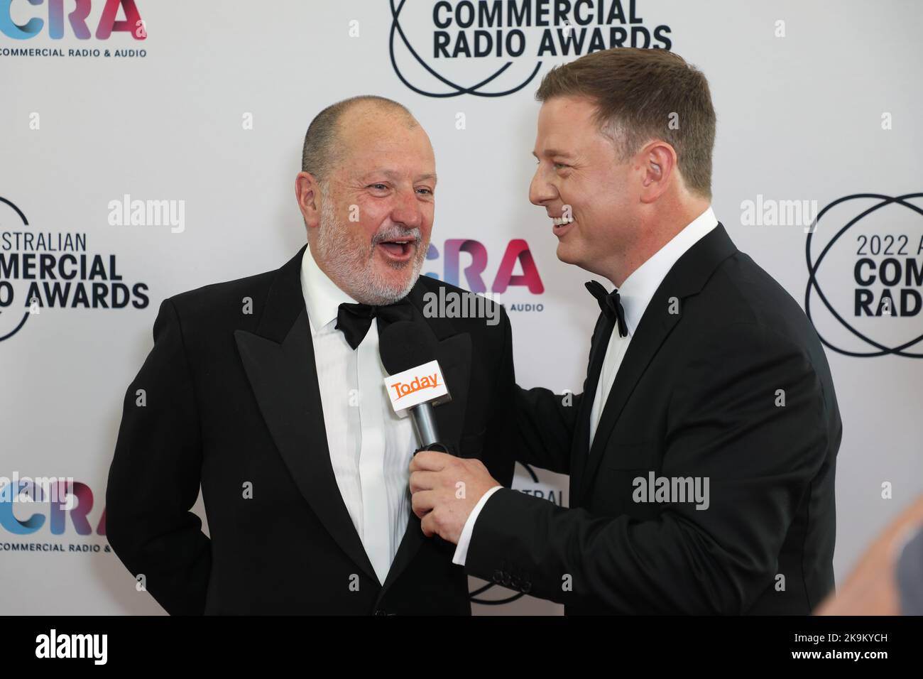 Sydney, Australia. 29th October 2022. Russel Howcroft and Ben Fordham ...