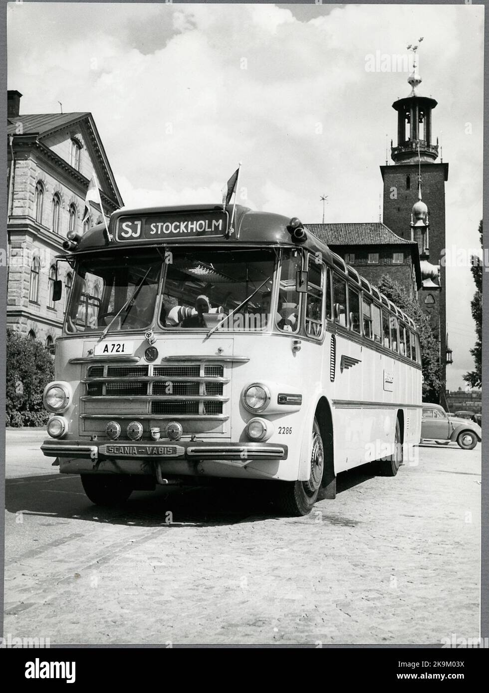 AEC Regal Mk III B1 Tourist bus. AB Linebuss International. State ...
