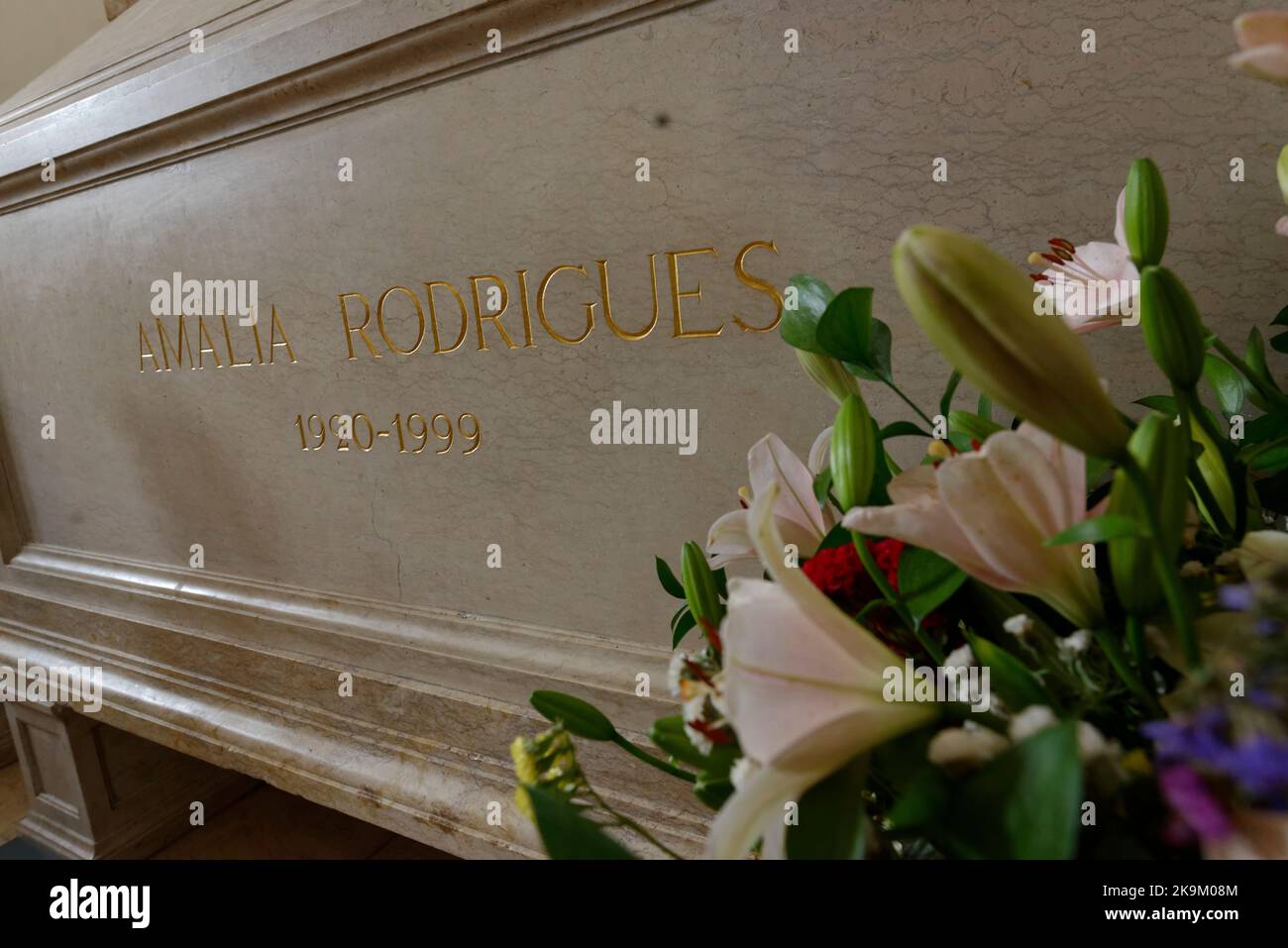 Amália Rodrigues tomb in the Panteao Nacional (National Pantheon) in ...