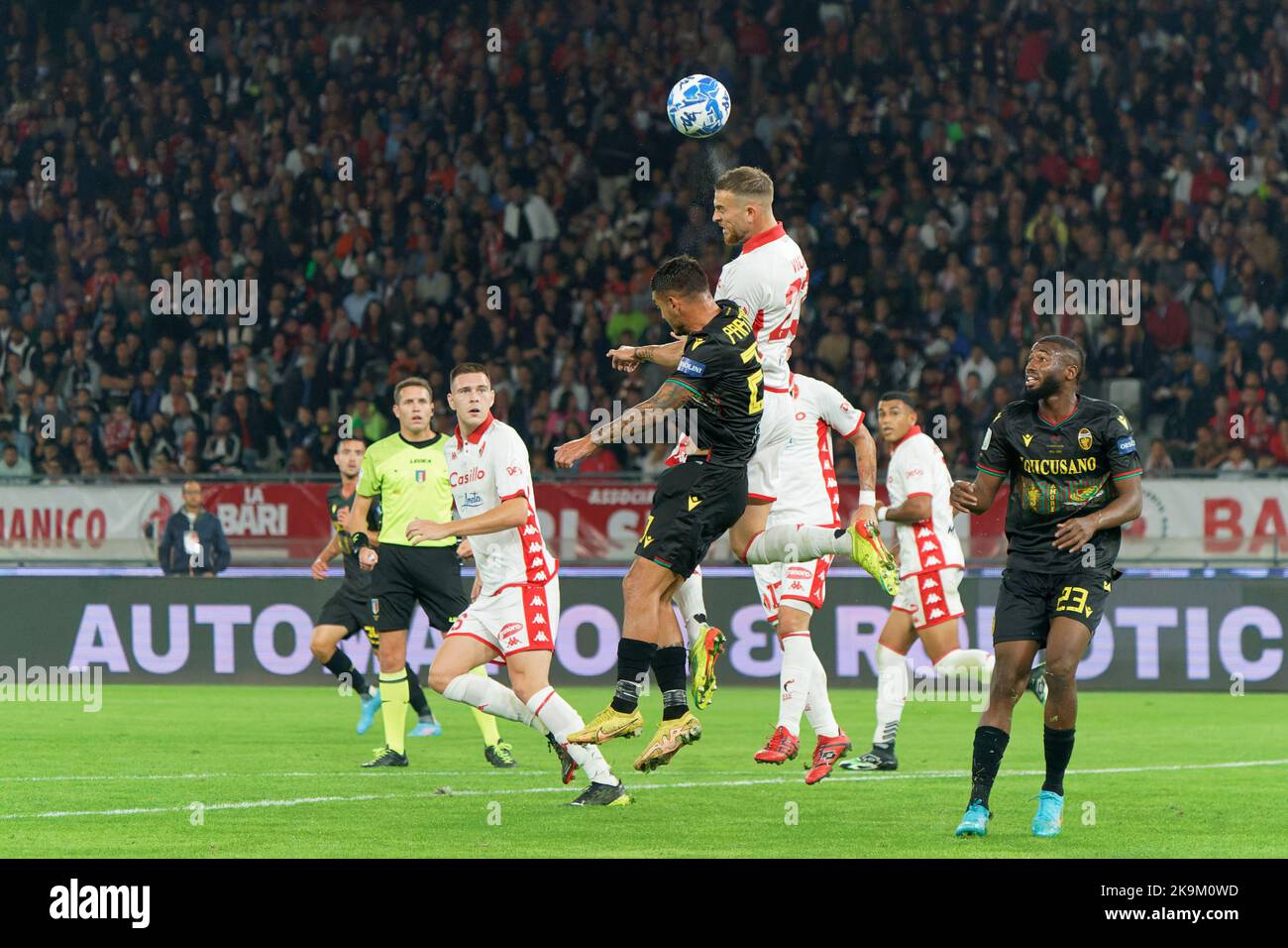 San Nicola stadium, Bari, Italy, October 28, 2022, Francesco Vicari ...