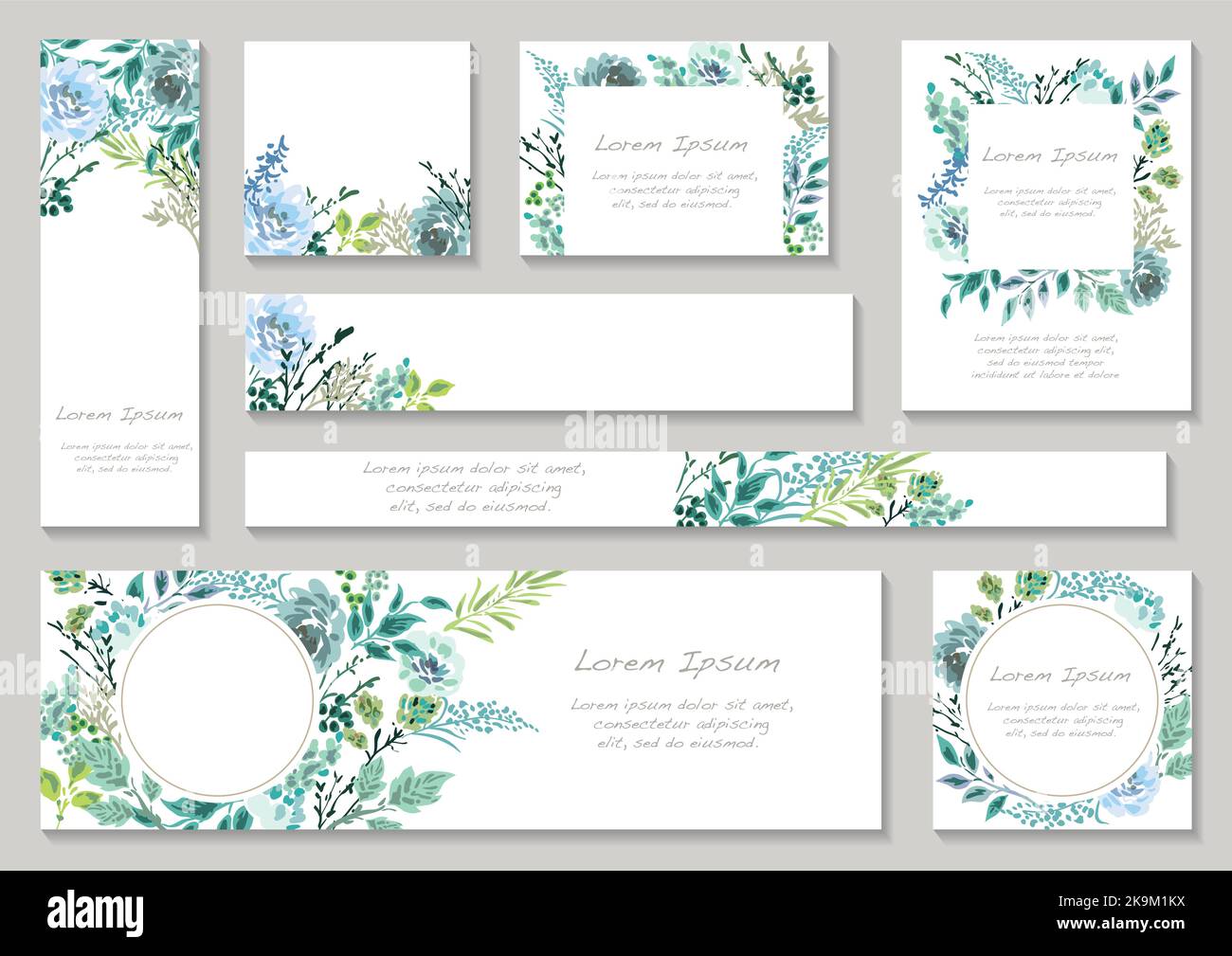 Greenish watercolor Stock Vector Images - Alamy