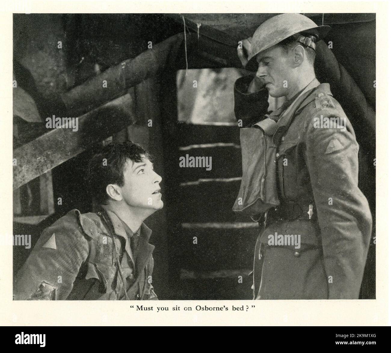 DAVID MANNERS and COLIN CLIVE in JOURNEY'S END 1930 director JAMES ...
