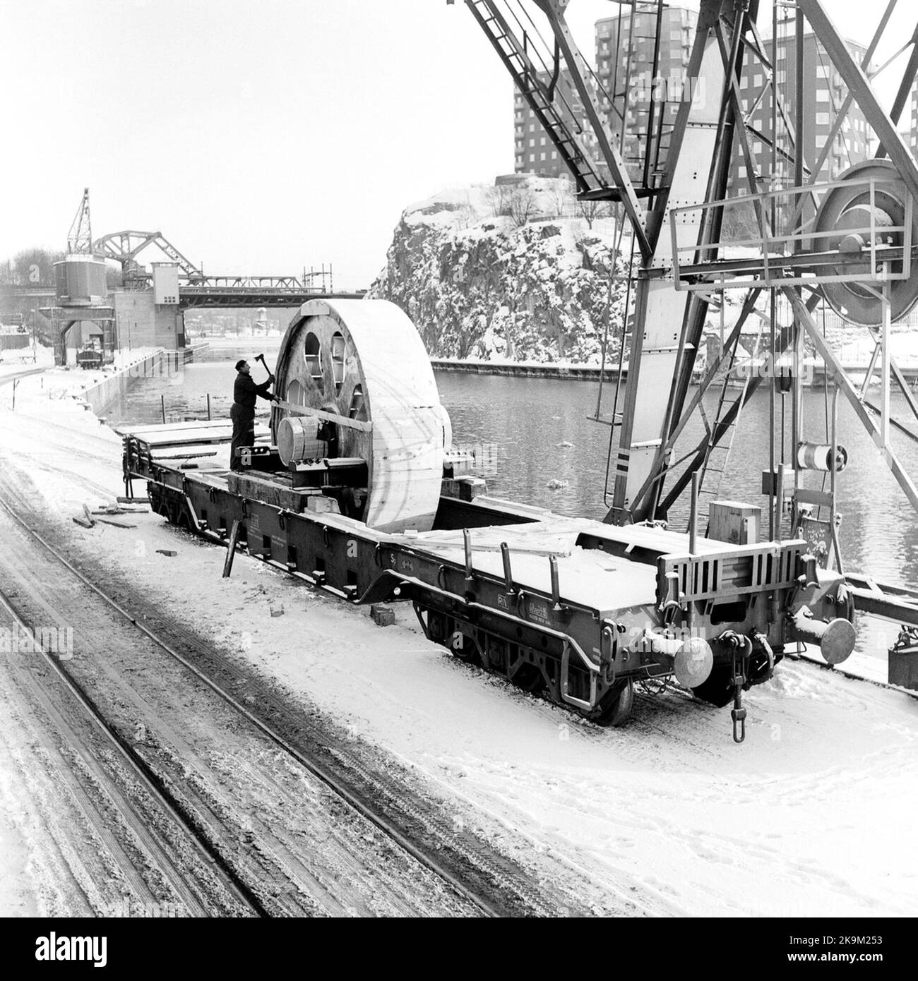 State Railways, SJ SDU Wagon Stock Photo - Alamy