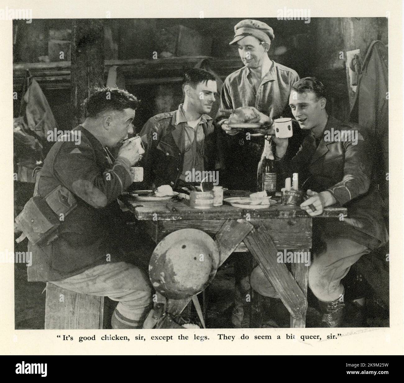 BILLY BEVAN COLIN CLIVE and ANTHONY BUSHELL in JOURNEY'S END 1930 ...