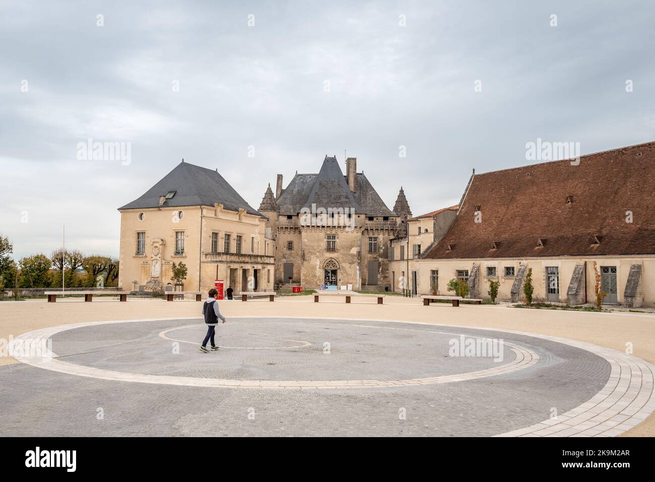 Barbezieux, October 25th 2022: The chateau Stock Photo - Alamy