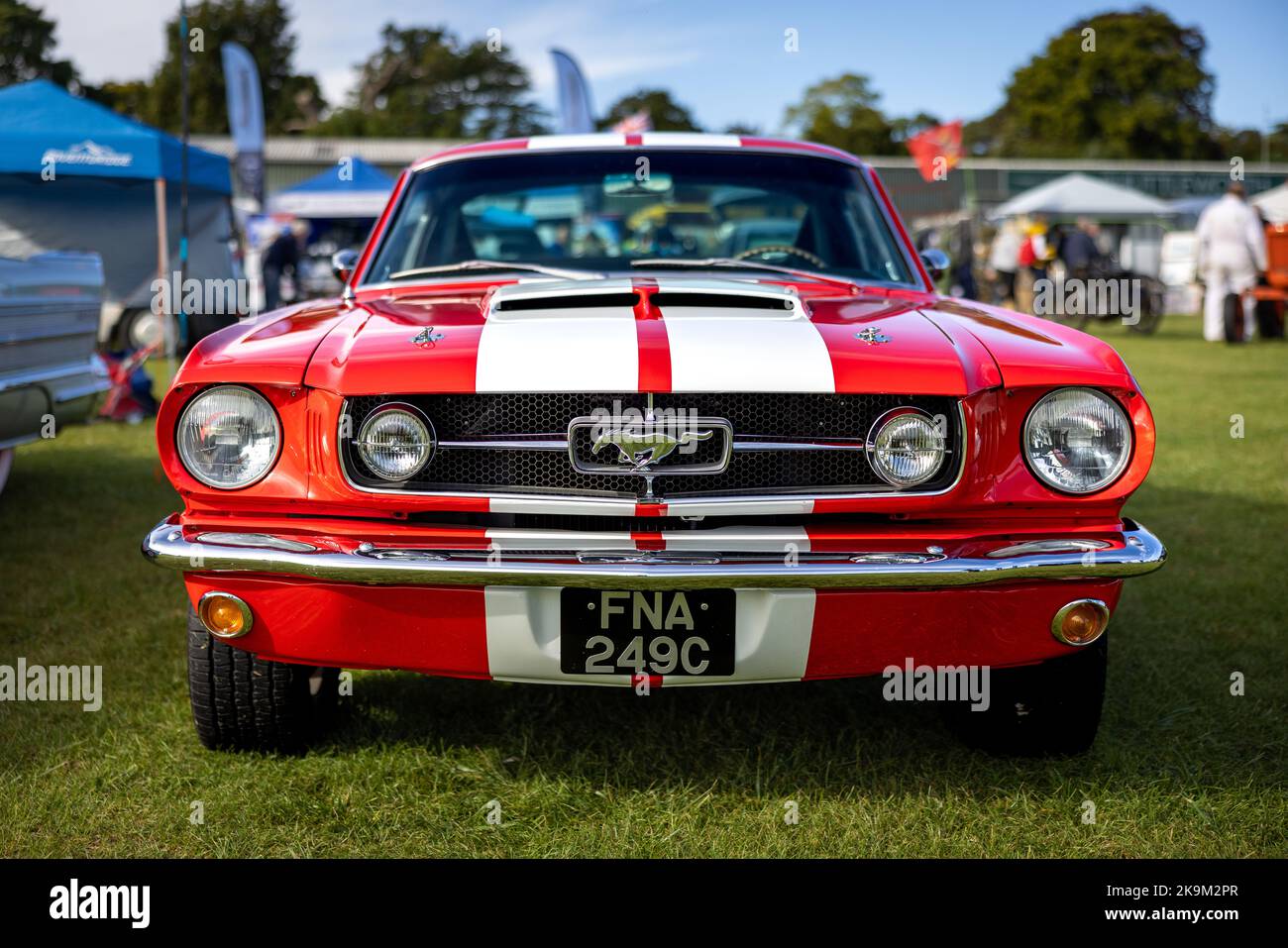 1965 Ford Mustang 289 Fastback, on display at the Race Day Airshow held ...