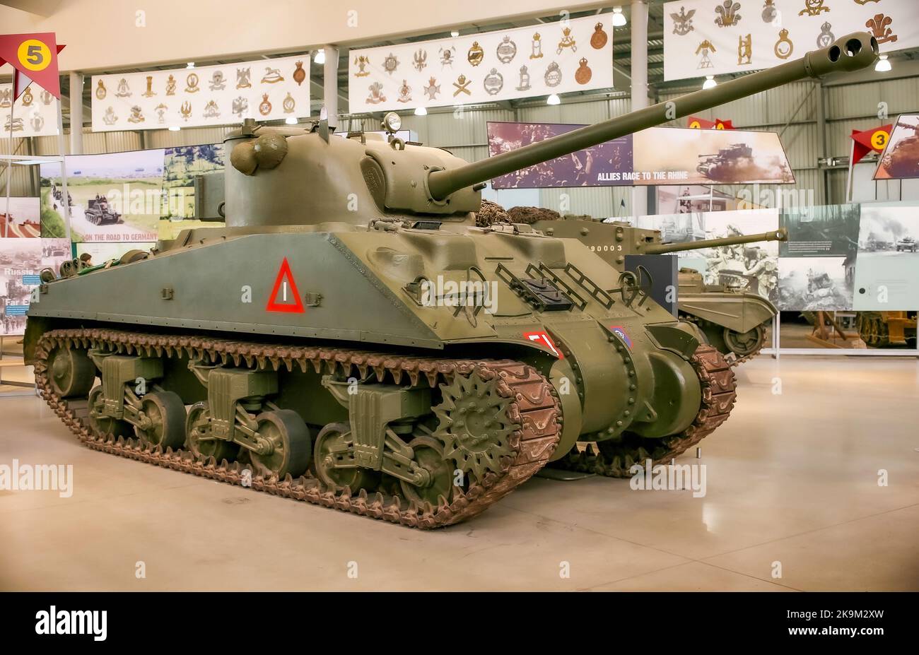 M4 sherman tank hi-res stock photography and images - Alamy