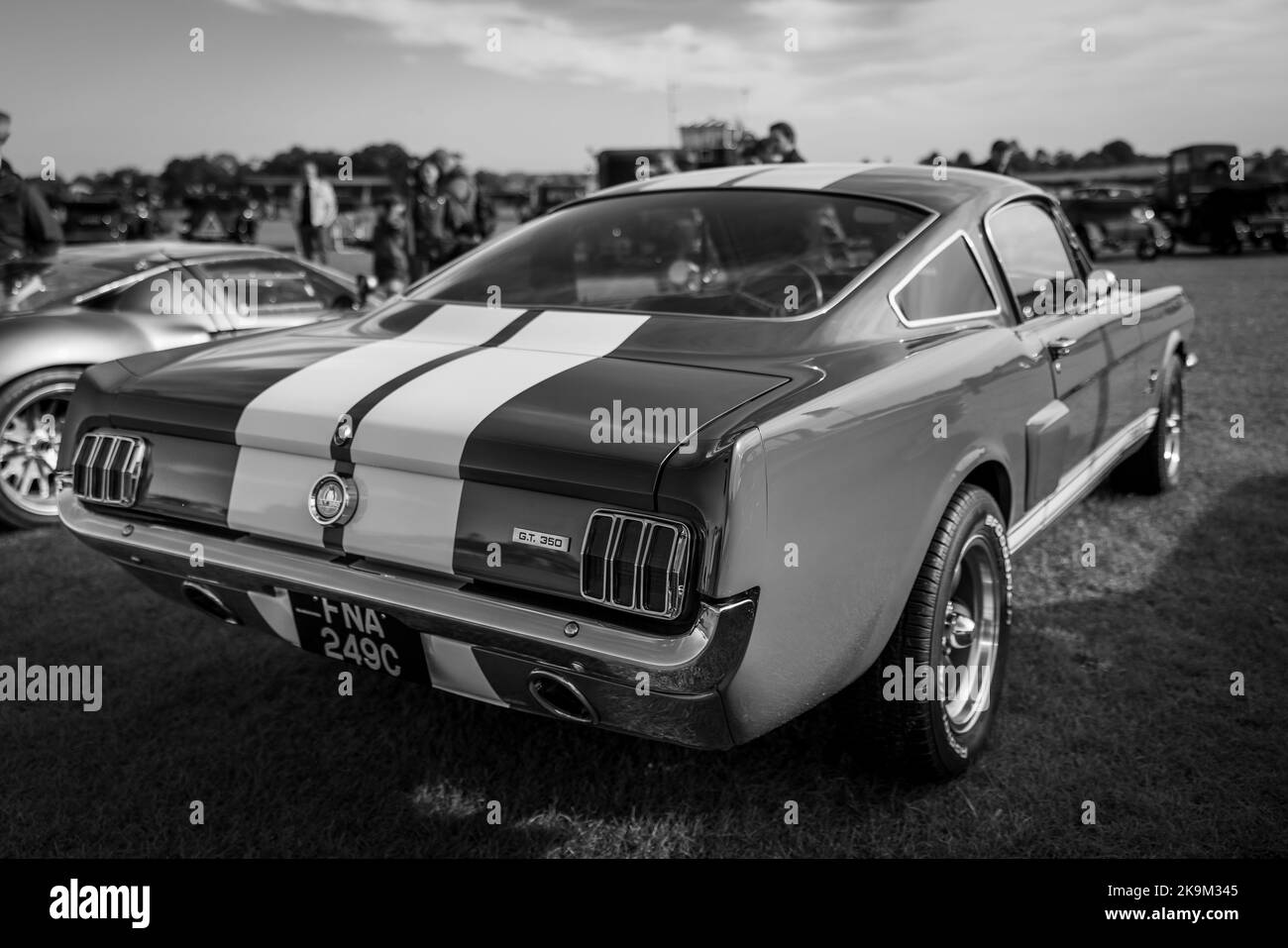 1965 Ford Mustang 289 Fastback, on display at the Race Day Airshow held ...