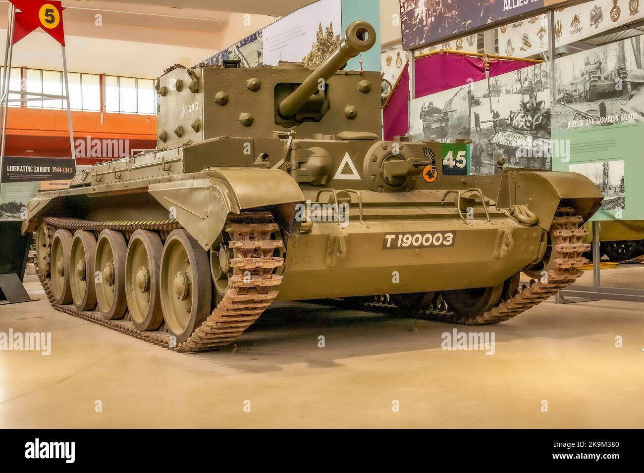 British Cruiser Tank Mark Viii A27 Cromwell Tank Hi Res Stock