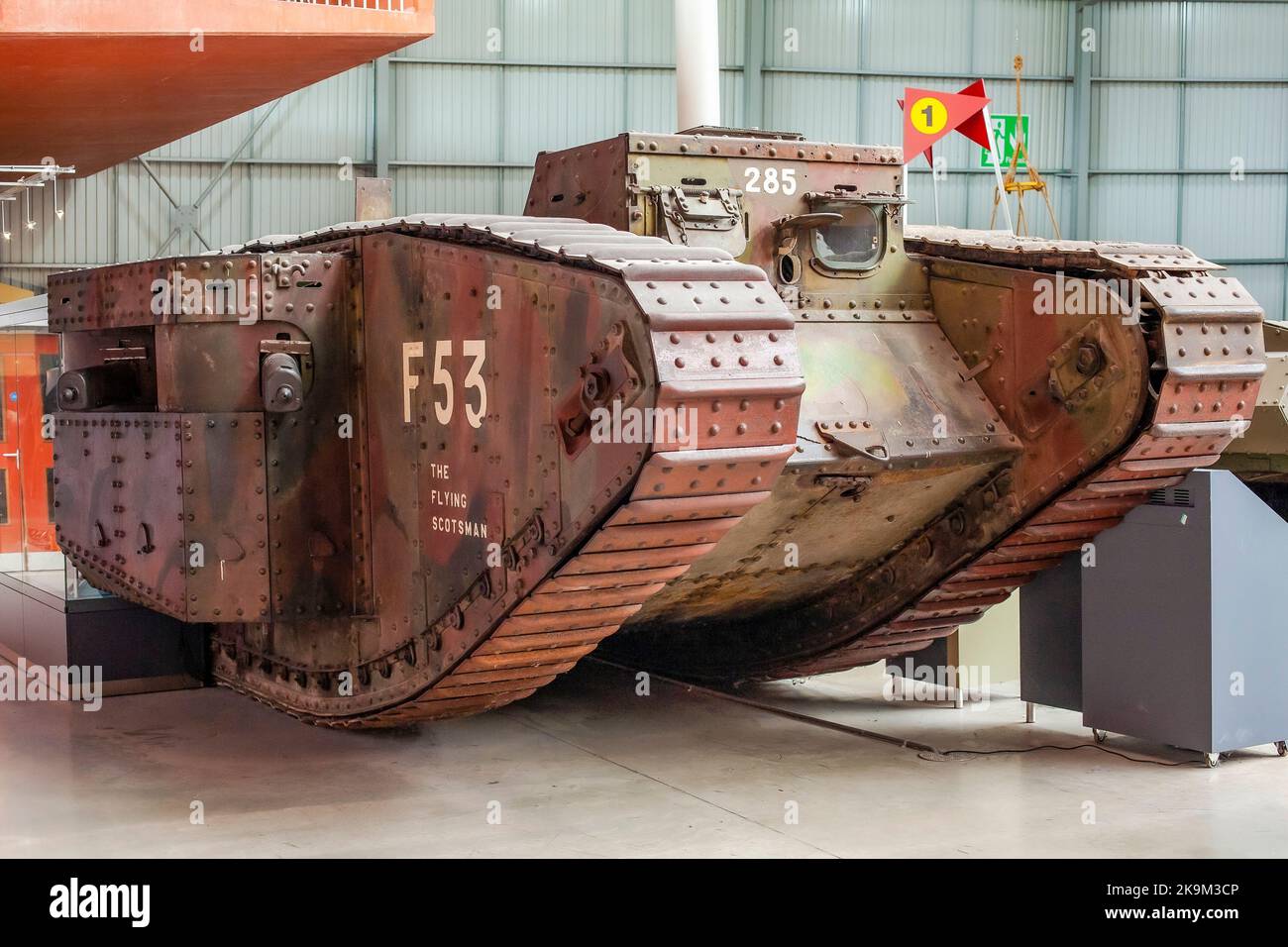 Surviving tanks of ww1 hi-res stock photography and images - Alamy