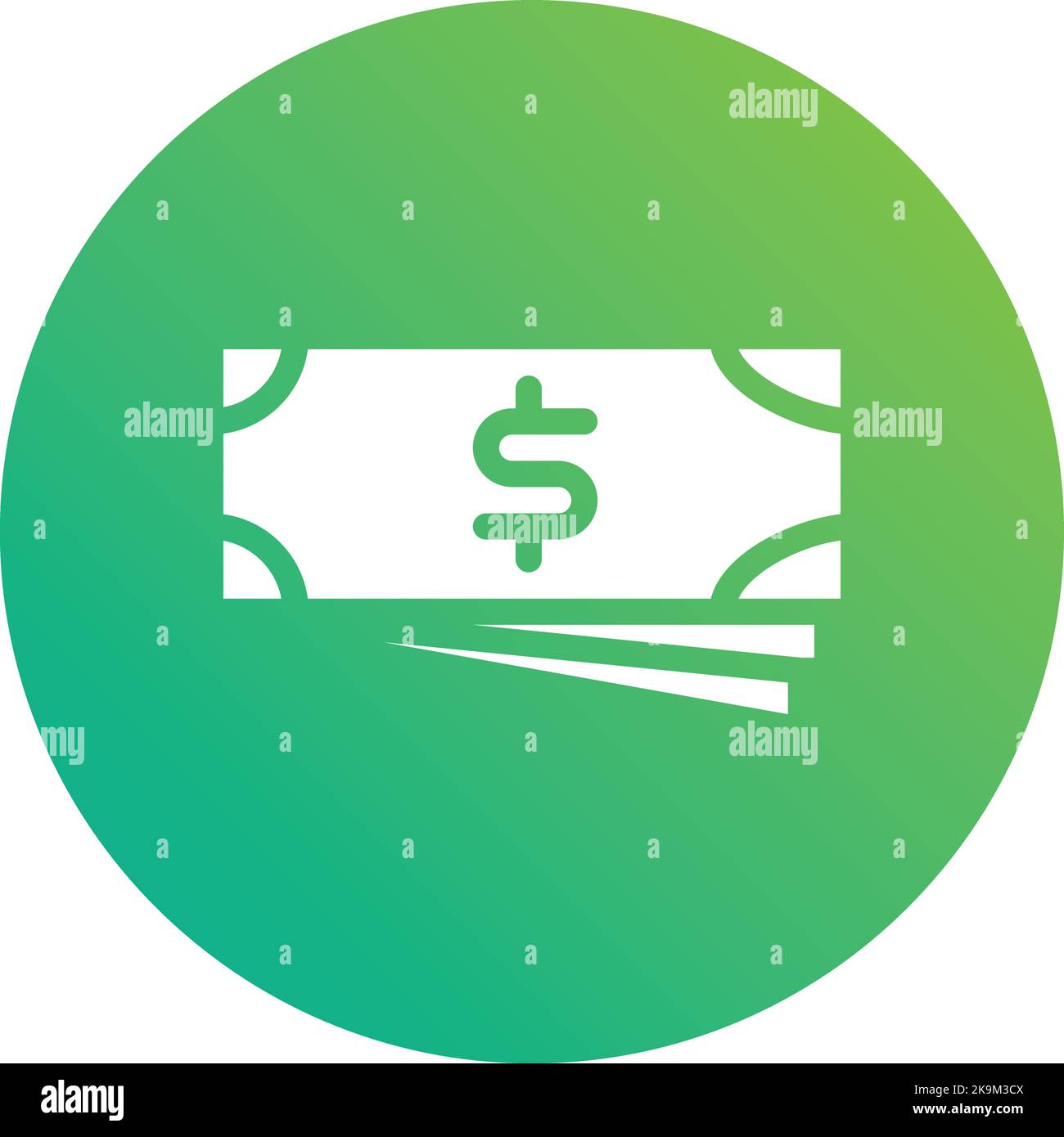 Money line design silhouette hi-res stock photography and images - Alamy