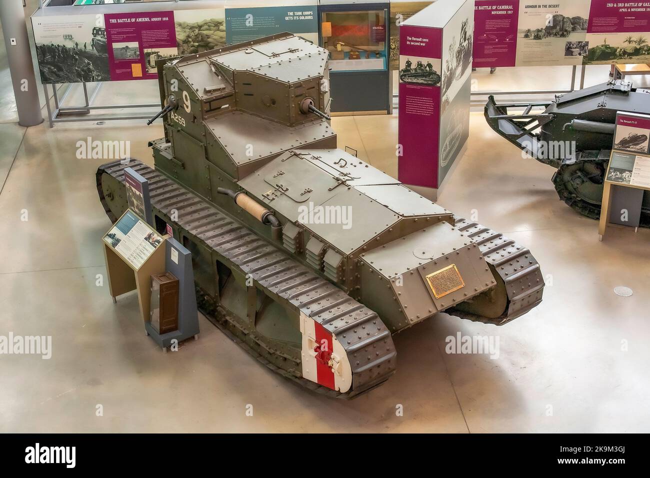 Ww1 tank hi-res stock photography and images - Alamy