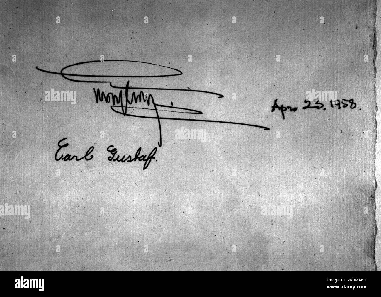 King sweden carl gustaf Black and White Stock Photos & Images - Alamy
