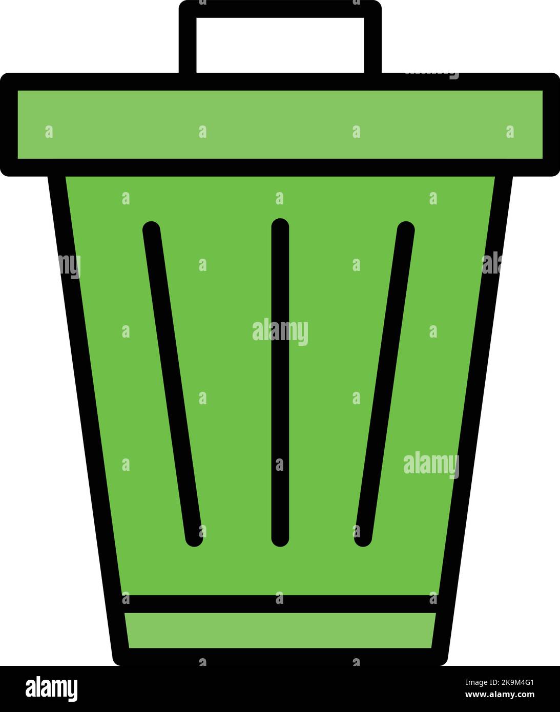 Trash Vector Icon design Illustration Stock Vector Image & Art - Alamy