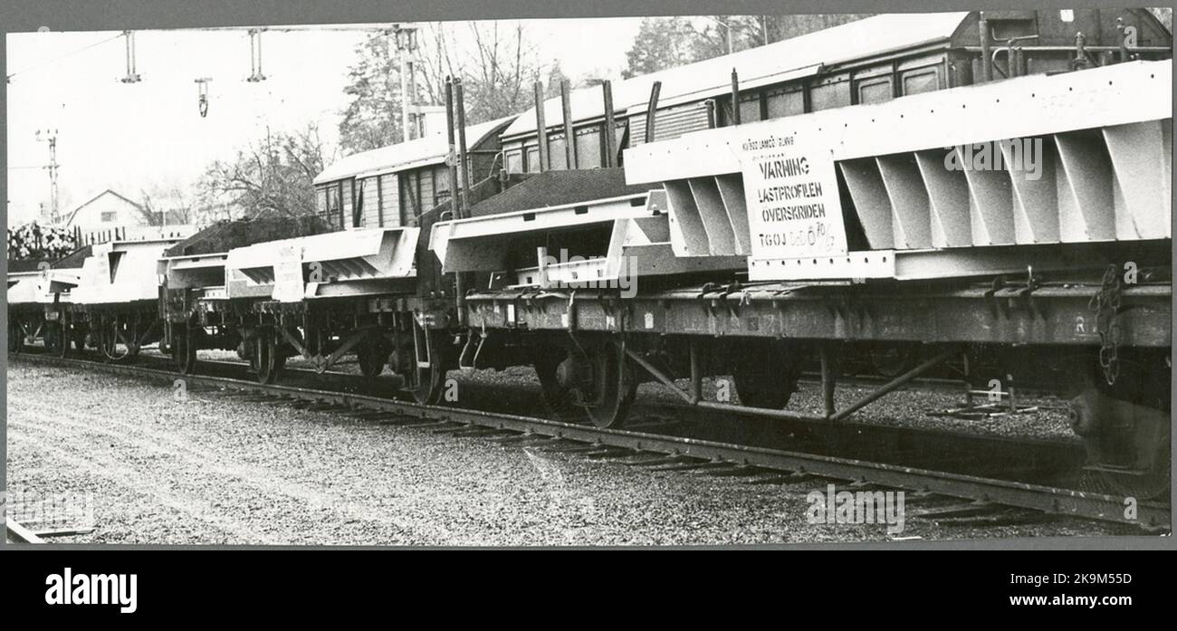 Freight wagons at yard Stock Photo - Alamy