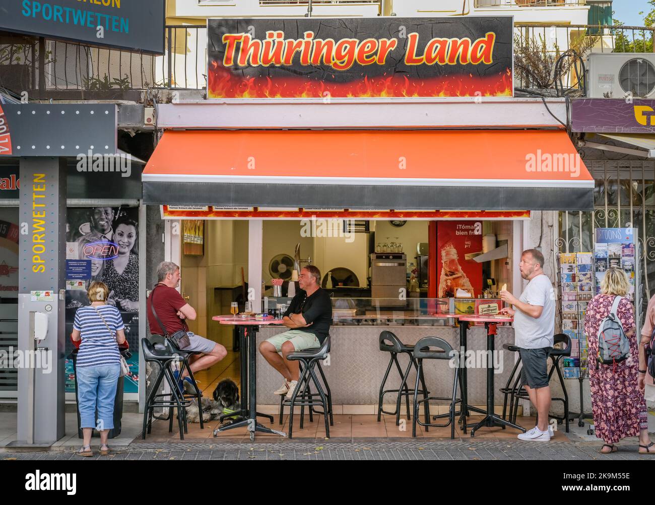Wurstbude Thüringer Land, Bulevar de Peguera, Paguera, Mallorca ...