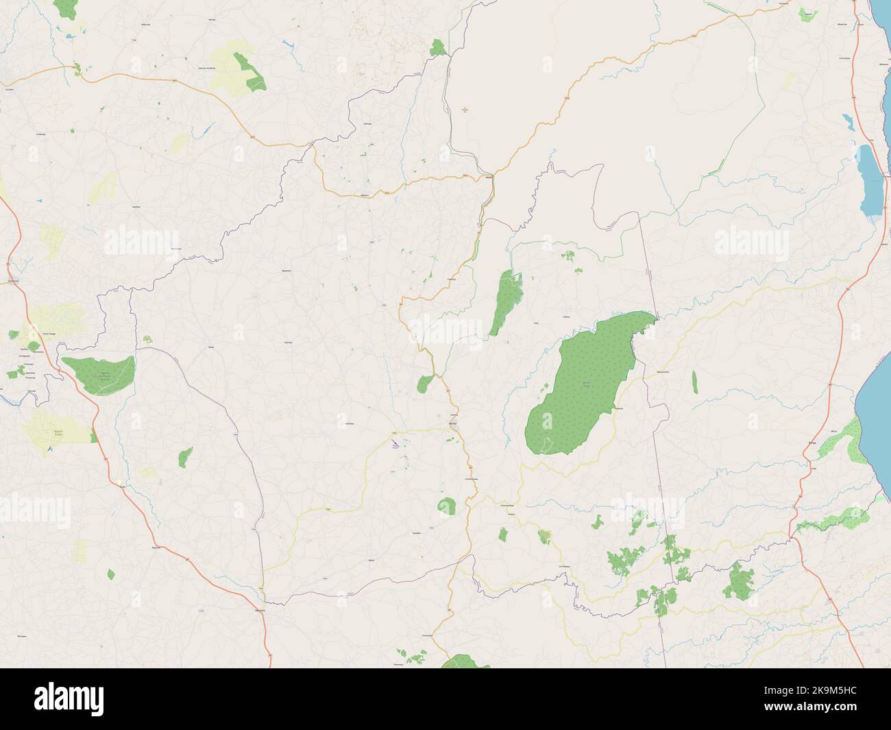 Ntchisi map hi-res stock photography and images - Alamy