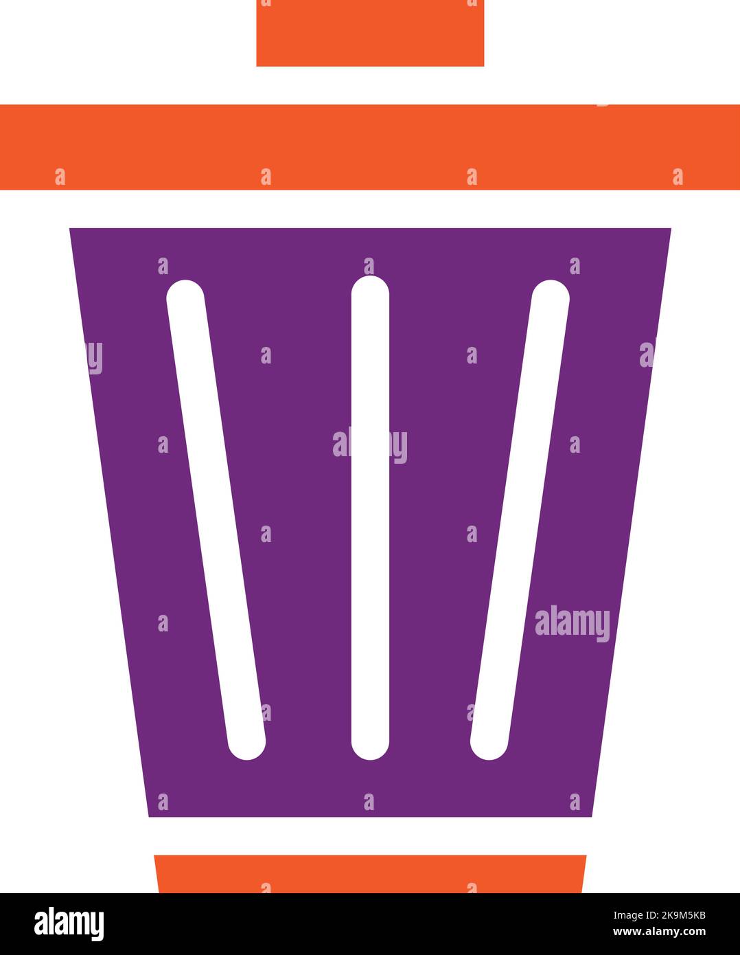 Trash Vector Icon design Illustration Stock Vector Image & Art - Alamy