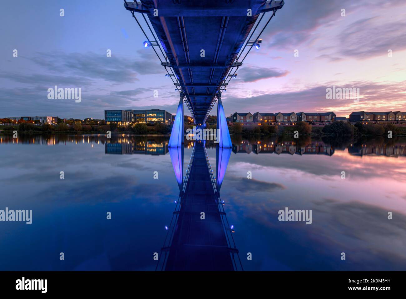 Infinity Bridge, Stockton-on-Tees, North Yorkshire, England, United ...