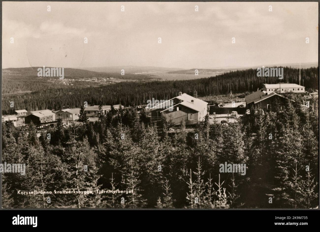 Buildings in the construction of cross -burning power station building ...