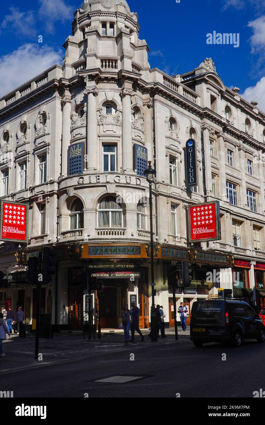 London’s Gielgud Theatre, featuring To Kill a Mockingbird, West End ...