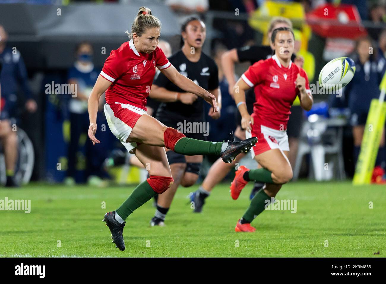 Wales' Elinor Snowsill during the Women's Rugby World Cup Quarter-final ...