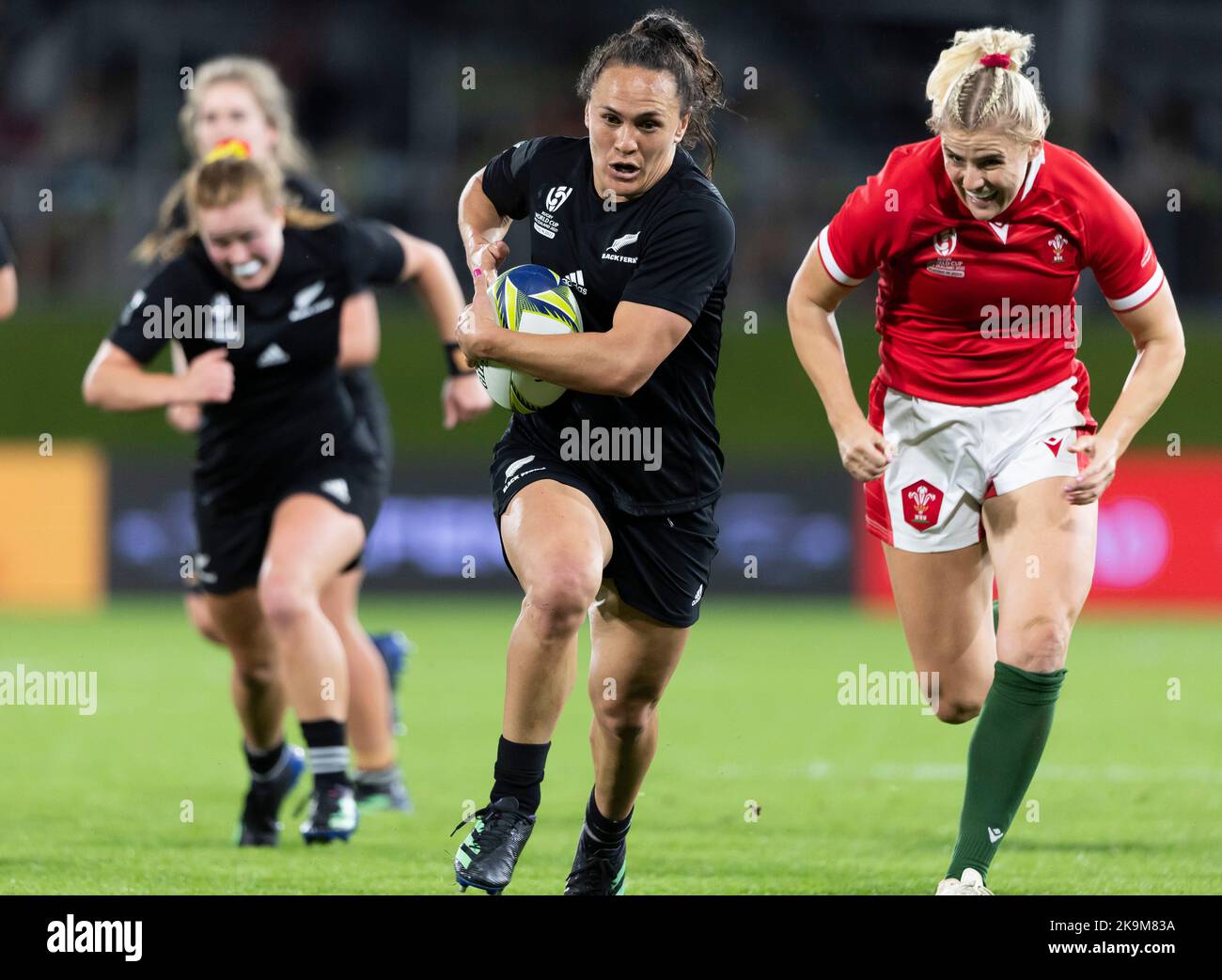New Zealand's Portia Woodman during the Women's Rugby World Cup Quarter ...