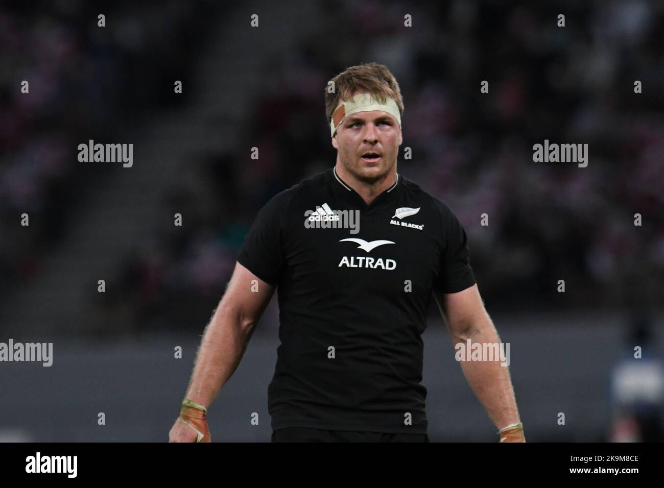 New Zealand's Sam Cane during the rugby test match between Japan and ...