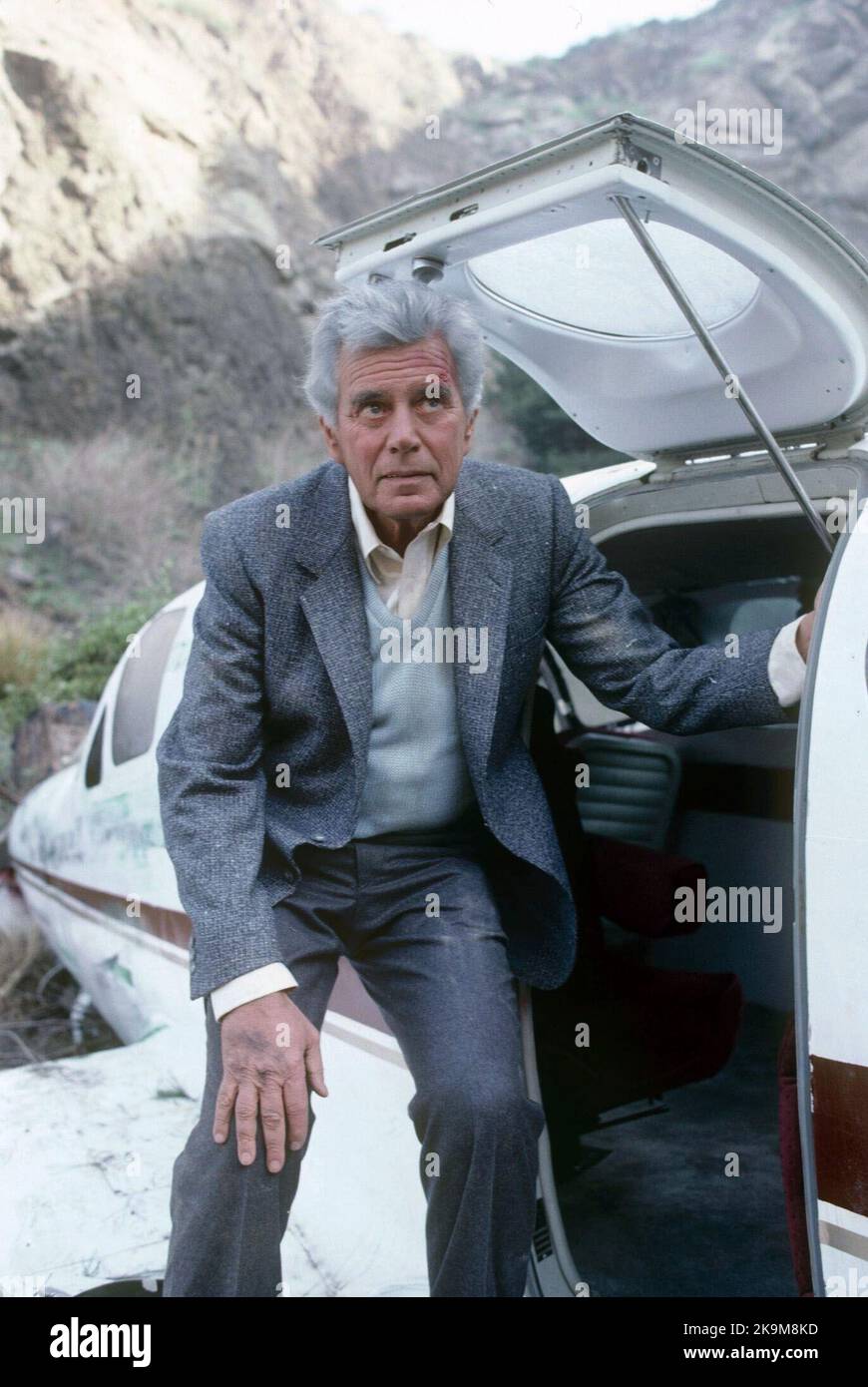 JOHN FORSYTHE in DYNASTY (1981), directed by PHILIP LEACOCK, JEROME ...