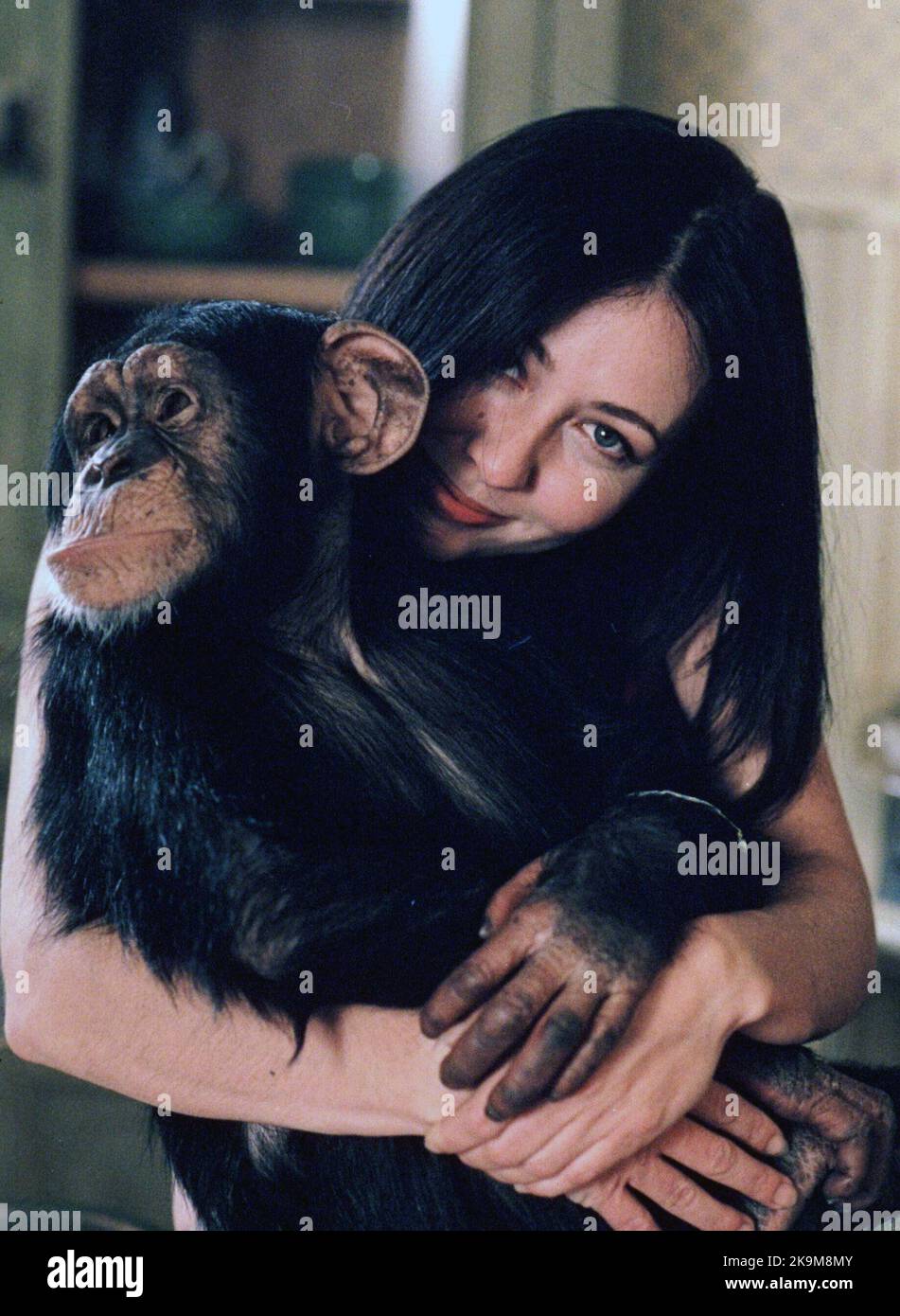 Lucy Chimpanzee Janis Hug Photo