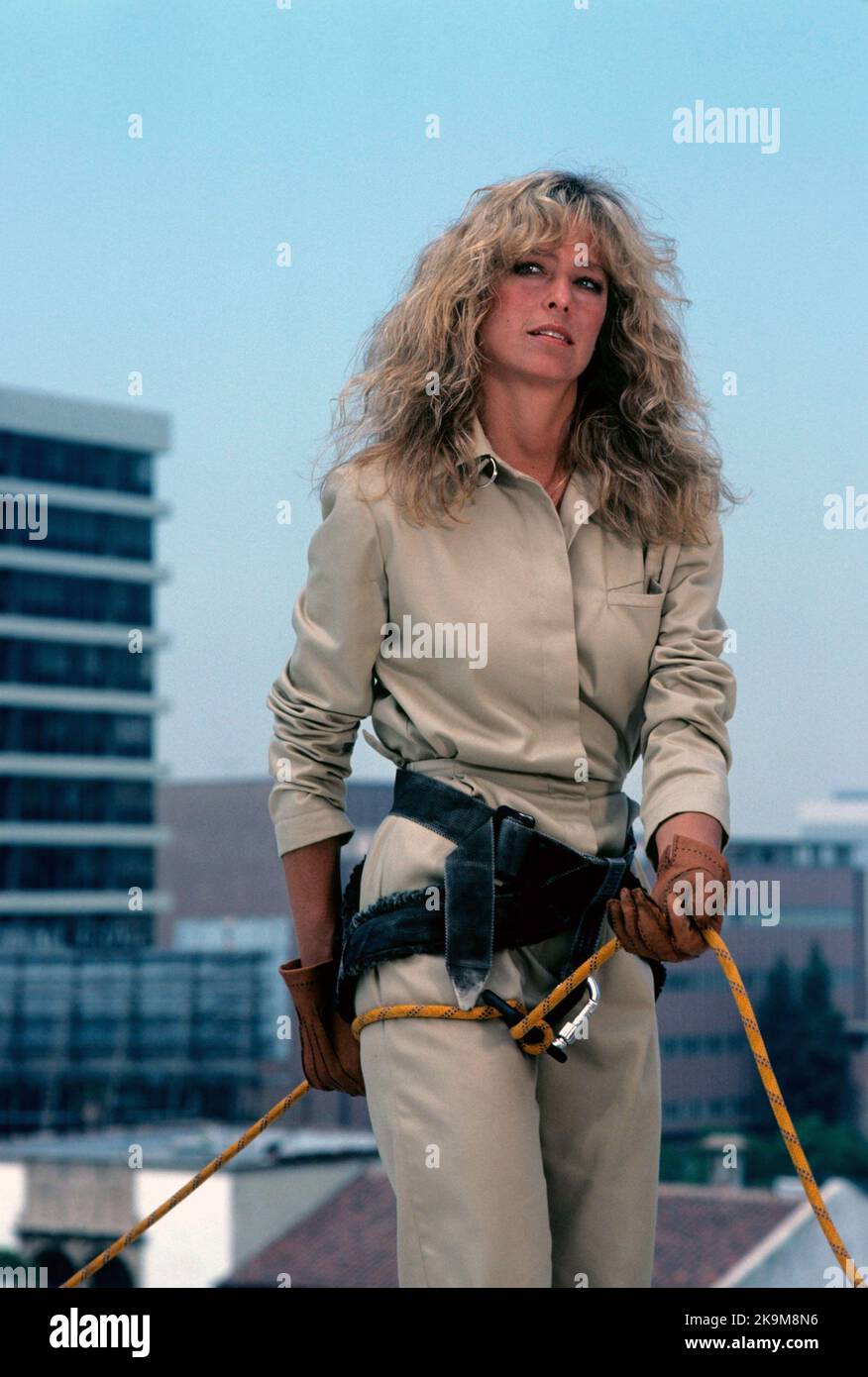 FARRAH FAWCETT in CHARLIE'S ANGELS (1976), directed by IVAN GOFF. Credit: SPELLING-GOLDBERG ...