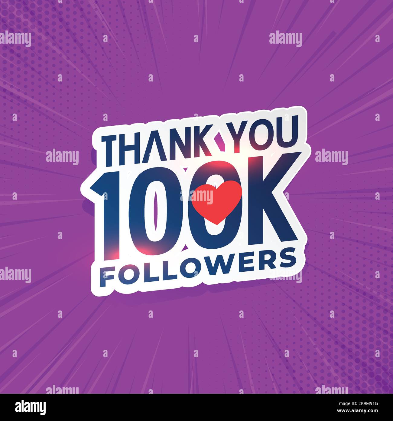 1 Million Followers. Social media followers vector illustration ...