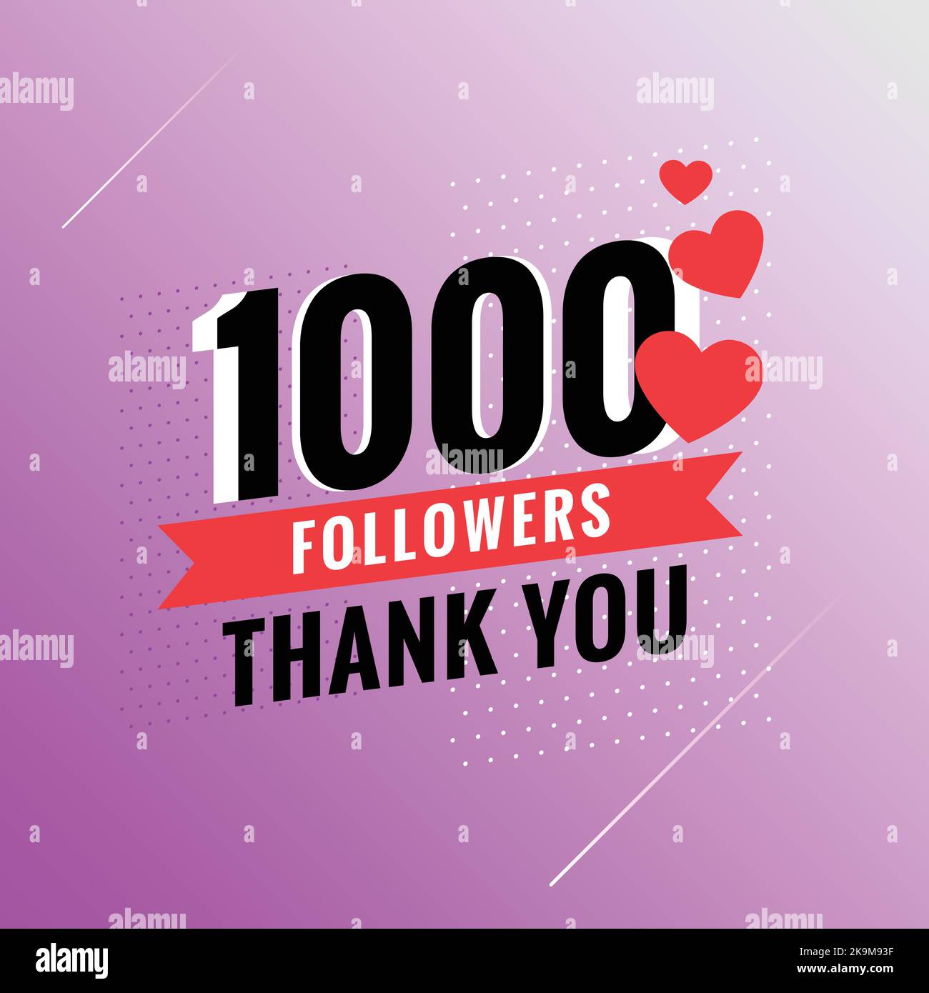 1 Million Followers. Social media followers vector illustration ...