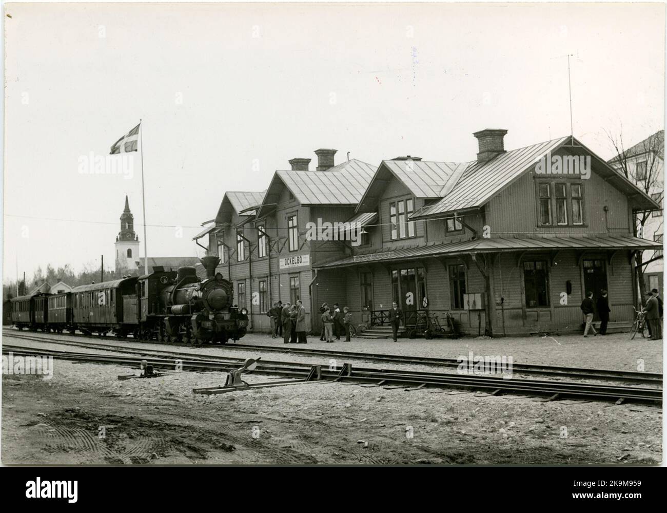 Donj, Dala - Ockelbo - Norrsundet's railway station. The station opened ...
