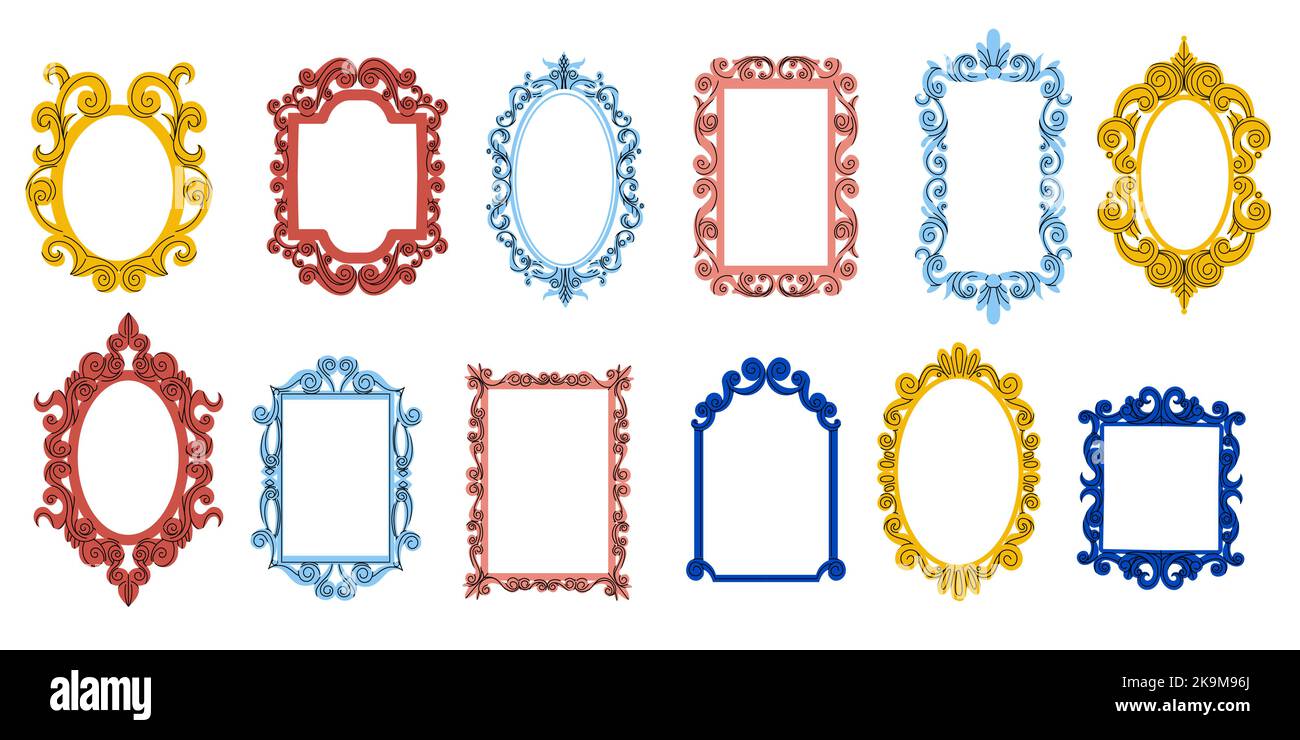 Antique decorative borders hi-res stock photography and images - Alamy