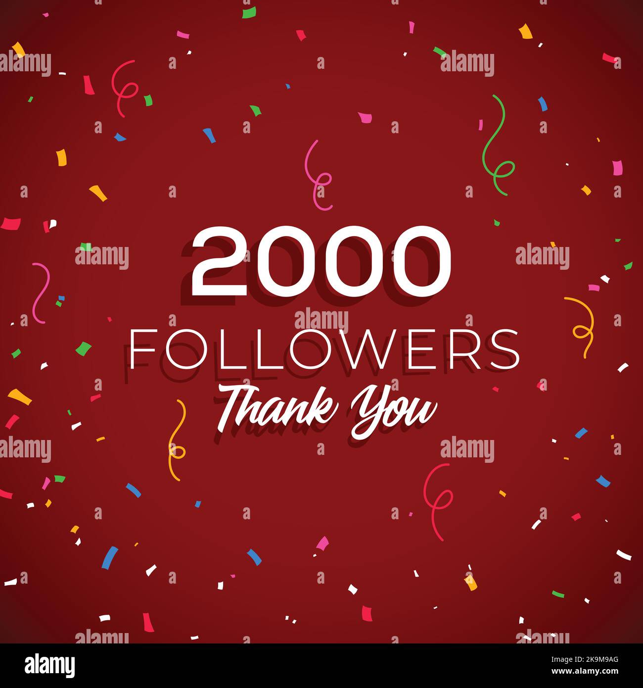 1 Million Followers. Social media followers vector illustration ...