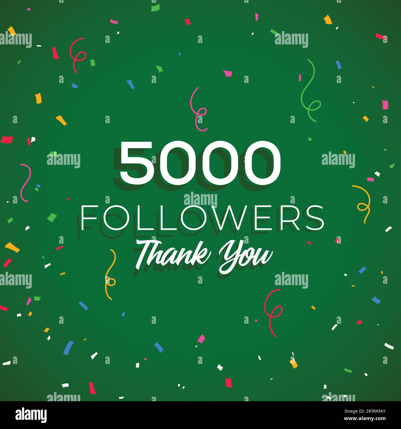 1 Million Followers. Social media followers vector illustration ...