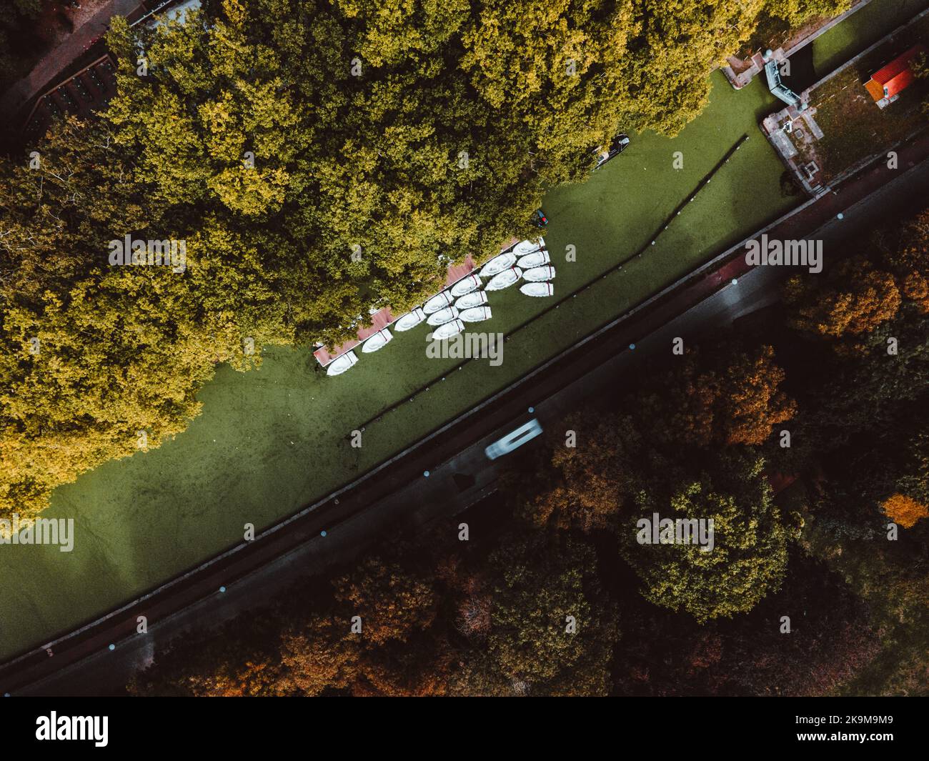 Jardin Vauban park seen in Lille, France Stock Photo - Alamy