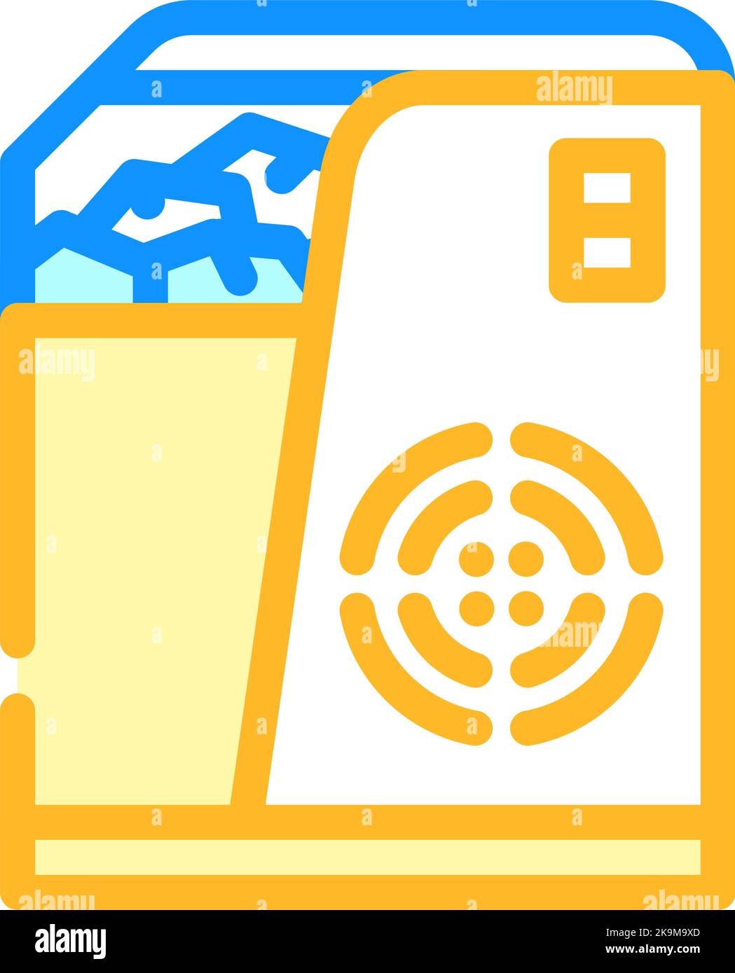 ice maker color icon vector illustration Stock Vector Image & Art - Alamy