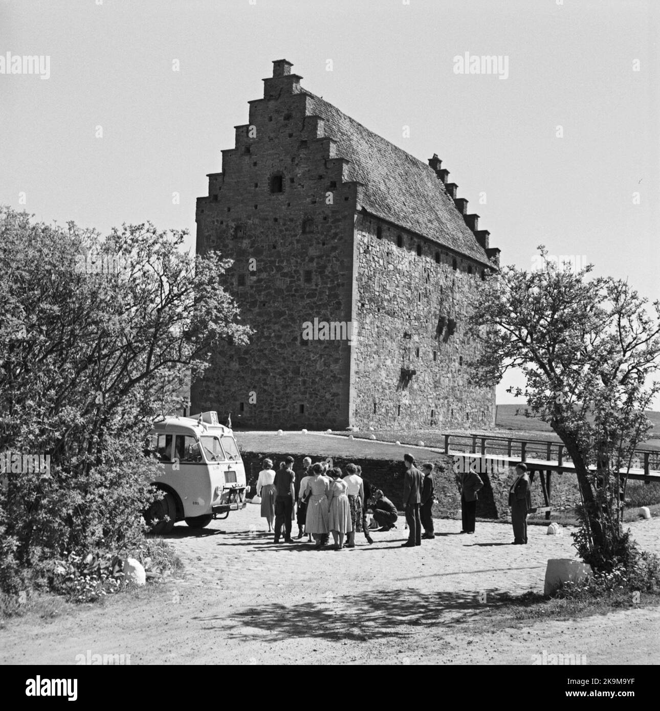 Teacher students on study visits at Glimmingehus. Photo taken in ...
