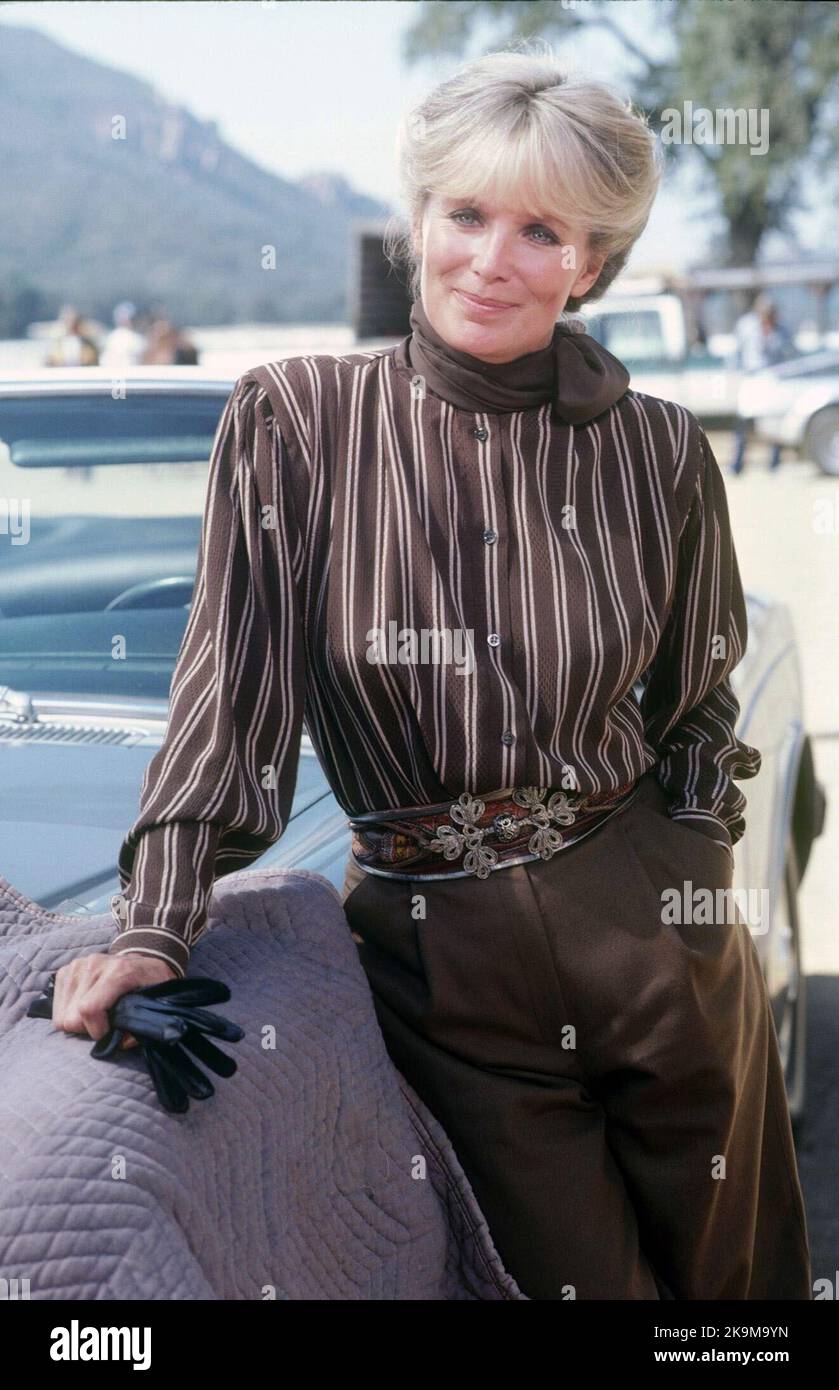 LINDA EVANS in DYNASTY (1981), directed by PHILIP LEACOCK, JEROME ...